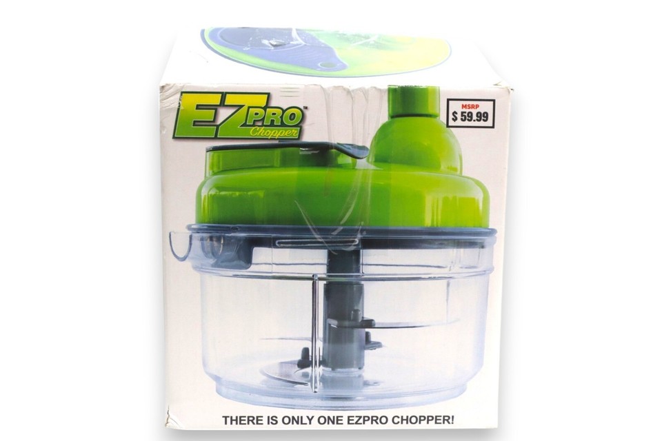 EZ Pro Chopper Food Processor *Pieces missing/read info* | eBay
