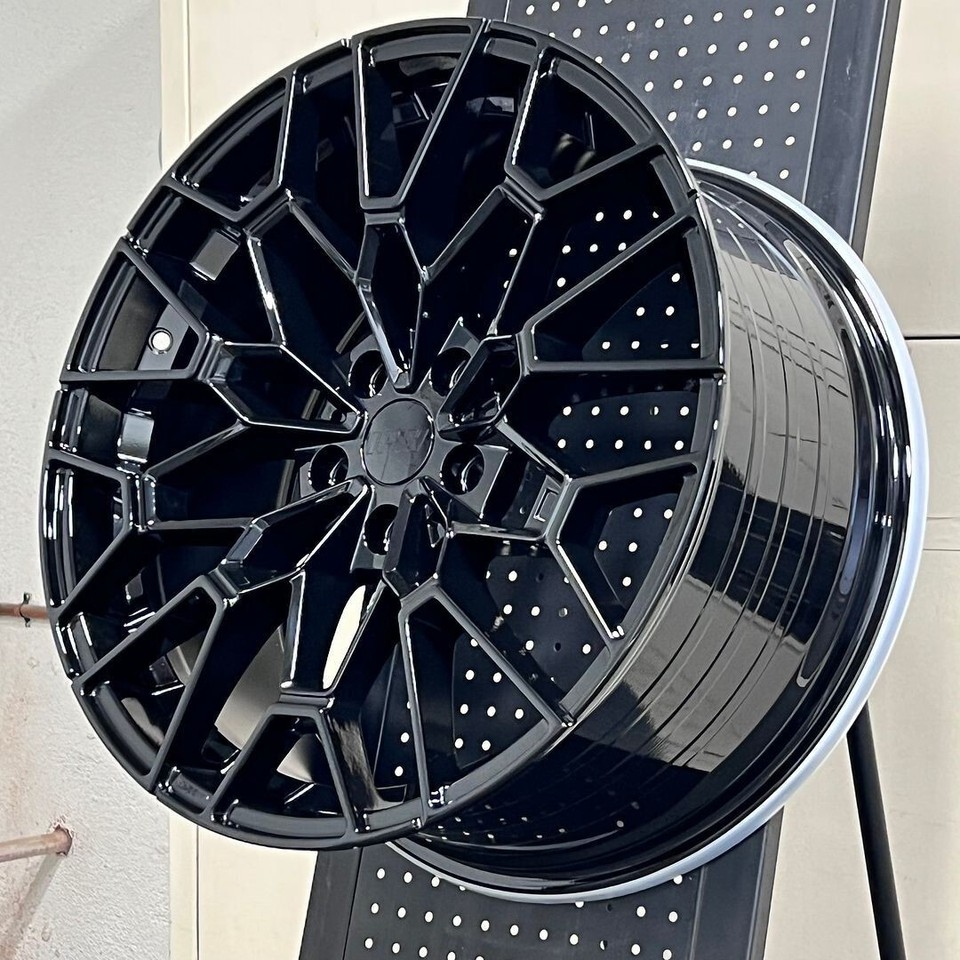 20" W717 GLOSS BLACK WHEELS RIMS FIT BMW 740i 745e 750i M760i XDRIVE | eBay