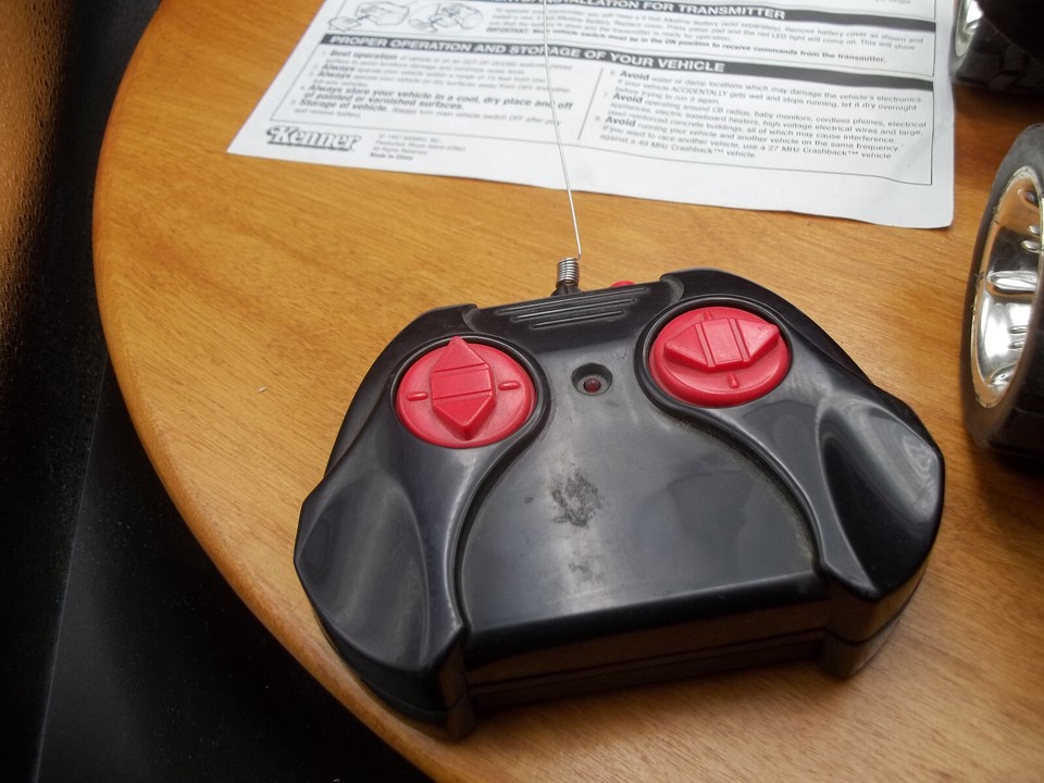 1996 Tonka Kenner XRC Crashback Red RC Truck w/ Controller Good For ...