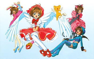 Anime Kinomoto Sakura Cardcaptor Sakura Syaoran Li Gaming Mat Desk ...
