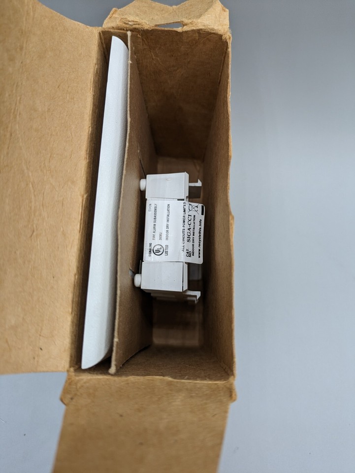 NEW EST Edwards SIGA-CC1 Fire Alarm Single Input Signal Module ...