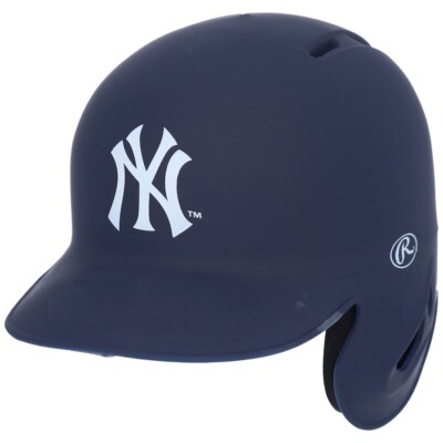 New York Yankees Matte Navy Blue MLB Rawlings Replica Baseball Mini ...