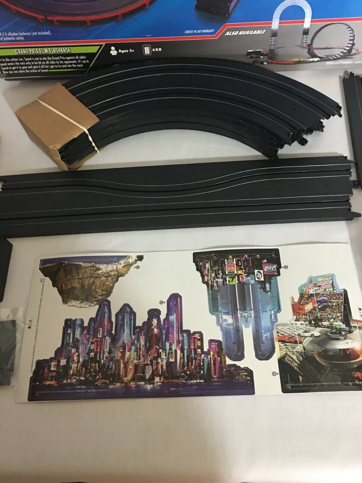 Hot Wheels Speed Racer Super Grand Prix Race Set Complete NO CARS INCL ...