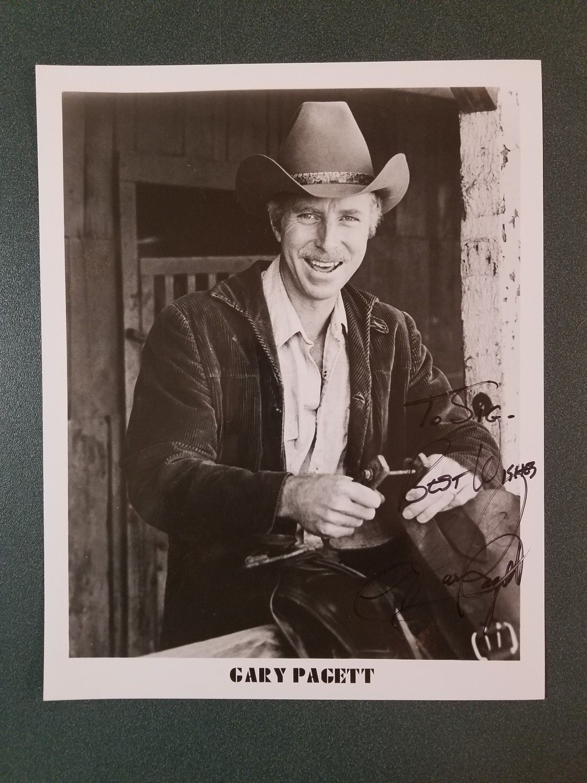 Gary Pagett-signed photo-Certified | eBay