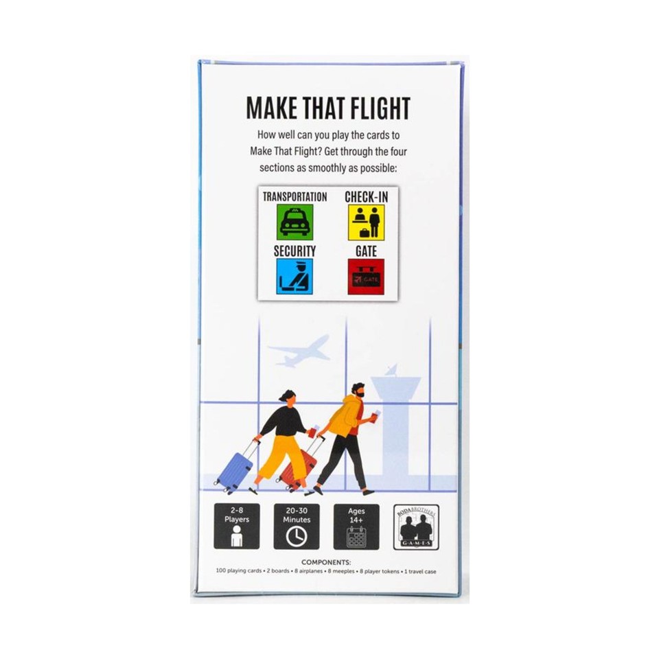 Boda Brothers Board Game Make That Flight Box SW (New) | eBay
