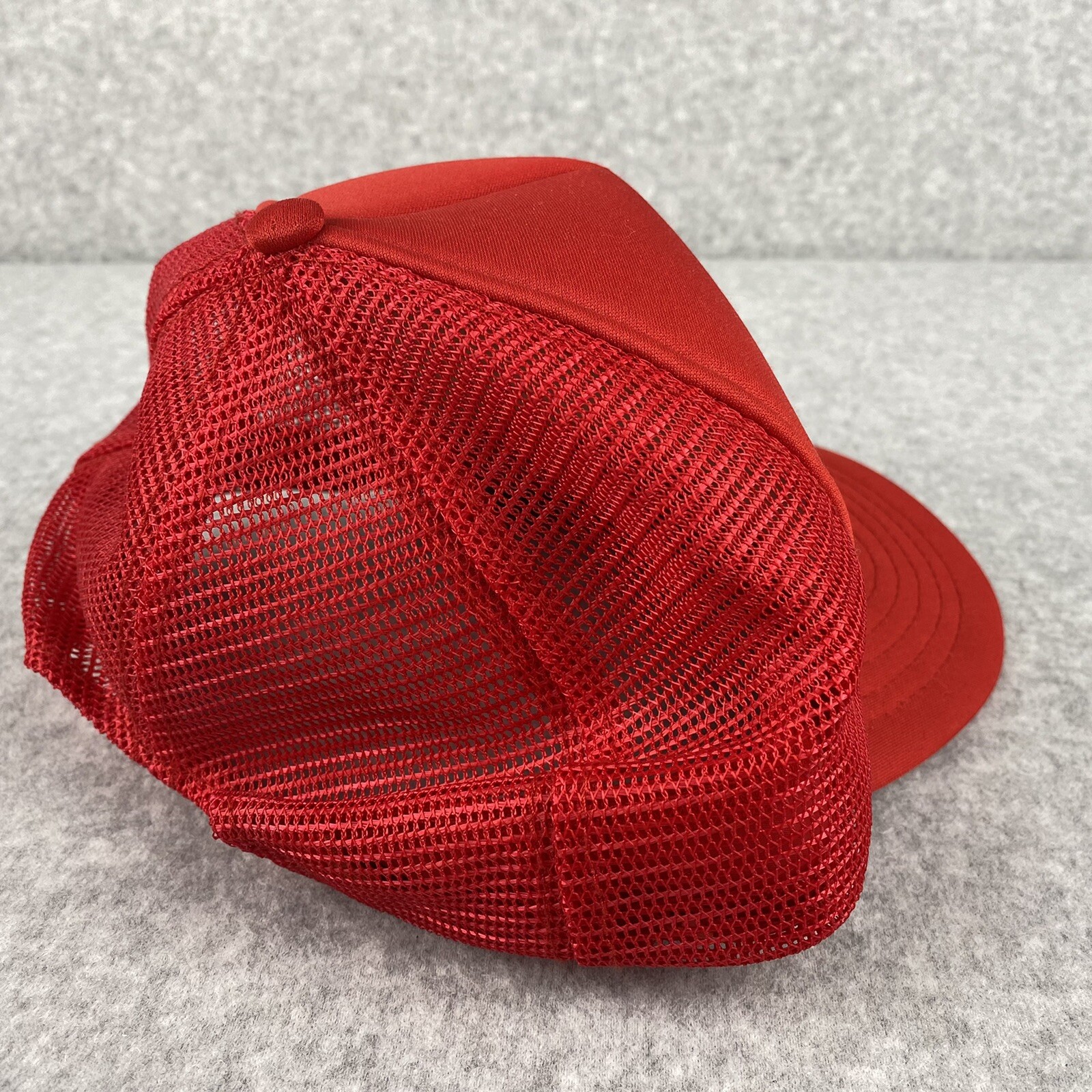 Vintage Big M Bassmasters Mesh Trucker Cap Snapback Fishing Hat Red ...