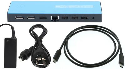 HP USB-C Elite Dock G4 Docking Station L13899-001 3FF69AA HDMI DP LAN ...