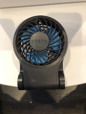 Treva Fan 2 Speed Battery Fan can be used with DC adapter-not included ...