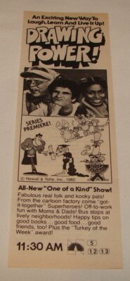 1980 NBC tv ad ~ DRAWING POWER! series premiere | eBay