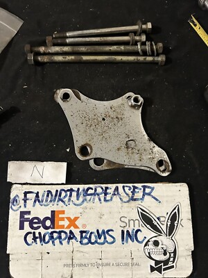 Harley Davidson Ironhead Sportster Front Motor Mounts With Bolts Old ...