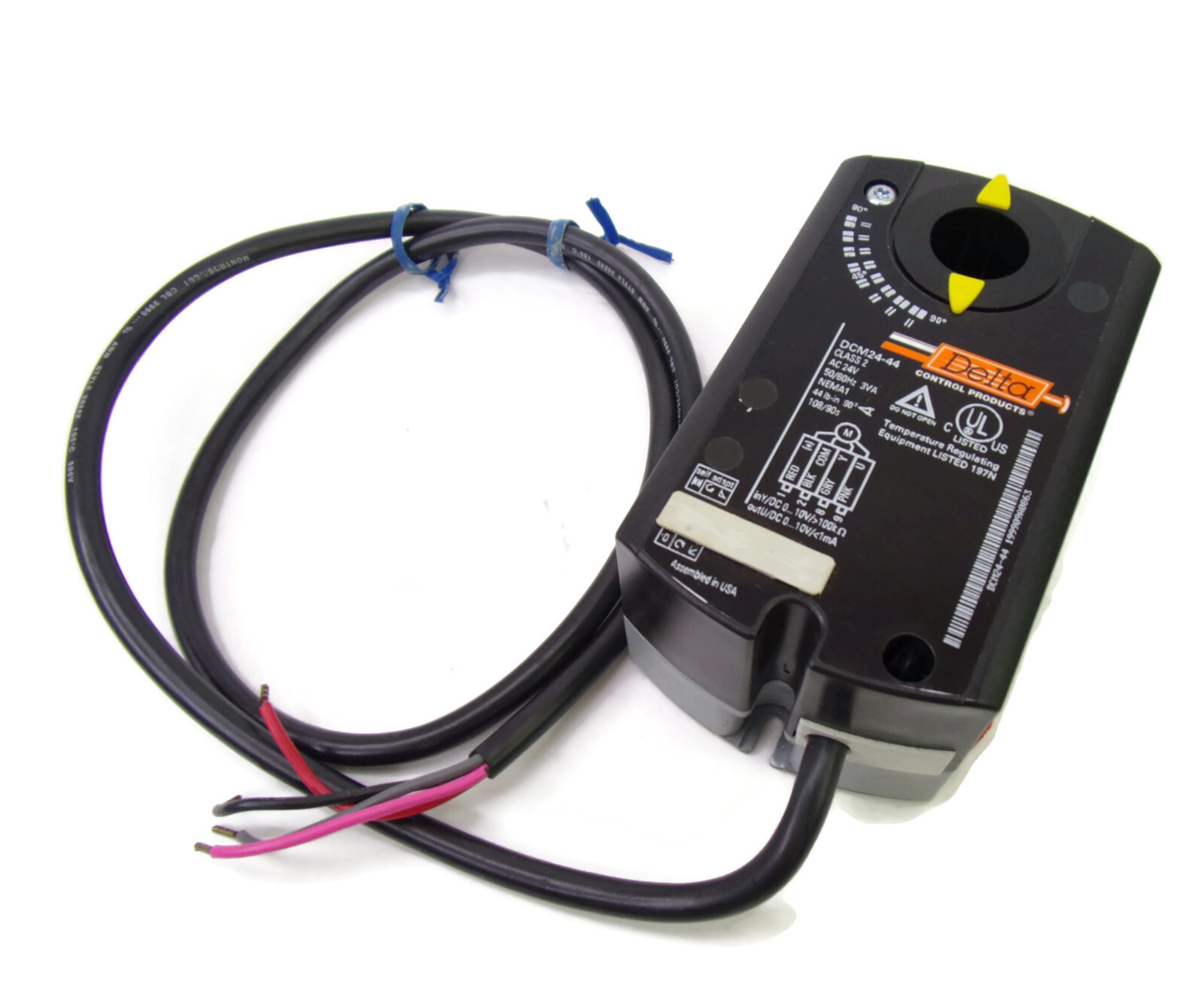 Delta Control Products DCM24-44 Actuator Non-Spring Return 0-10VDC ...
