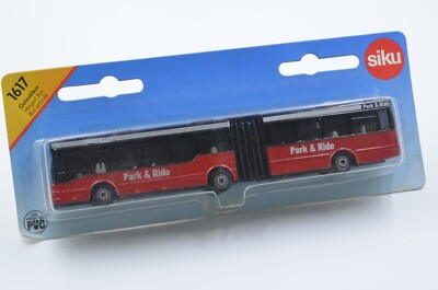Siku 1617 Gelenkbus Hinged Bus Park & Ride Die-Cast Model Replica Mint ...