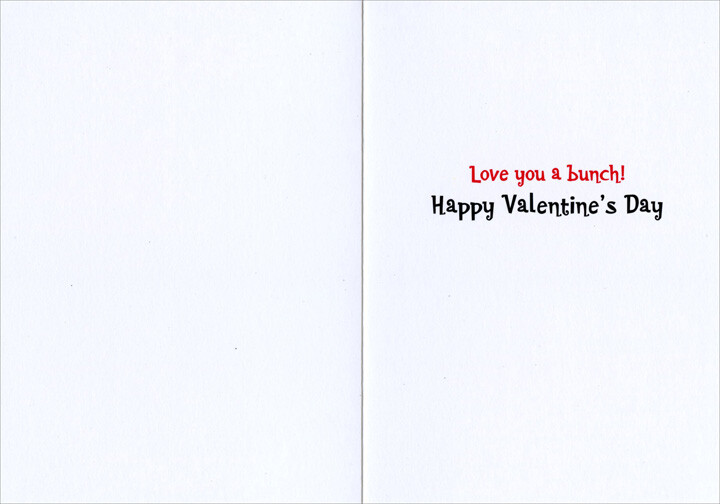 Penguin With Flower Bouquet Funny Valentine's Day Card by Avanti Press ...