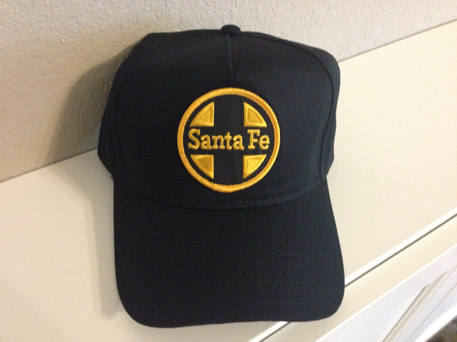 Cap / Hat - Santa Fe Railroad (ATSF ) with Gold and black patch- #22268 ...