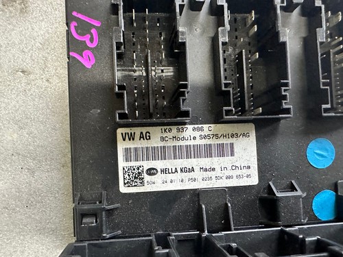 VW GOLF MK6 BODY CONTROL MODULE USED 1KO 937 086 C | eBay Australia