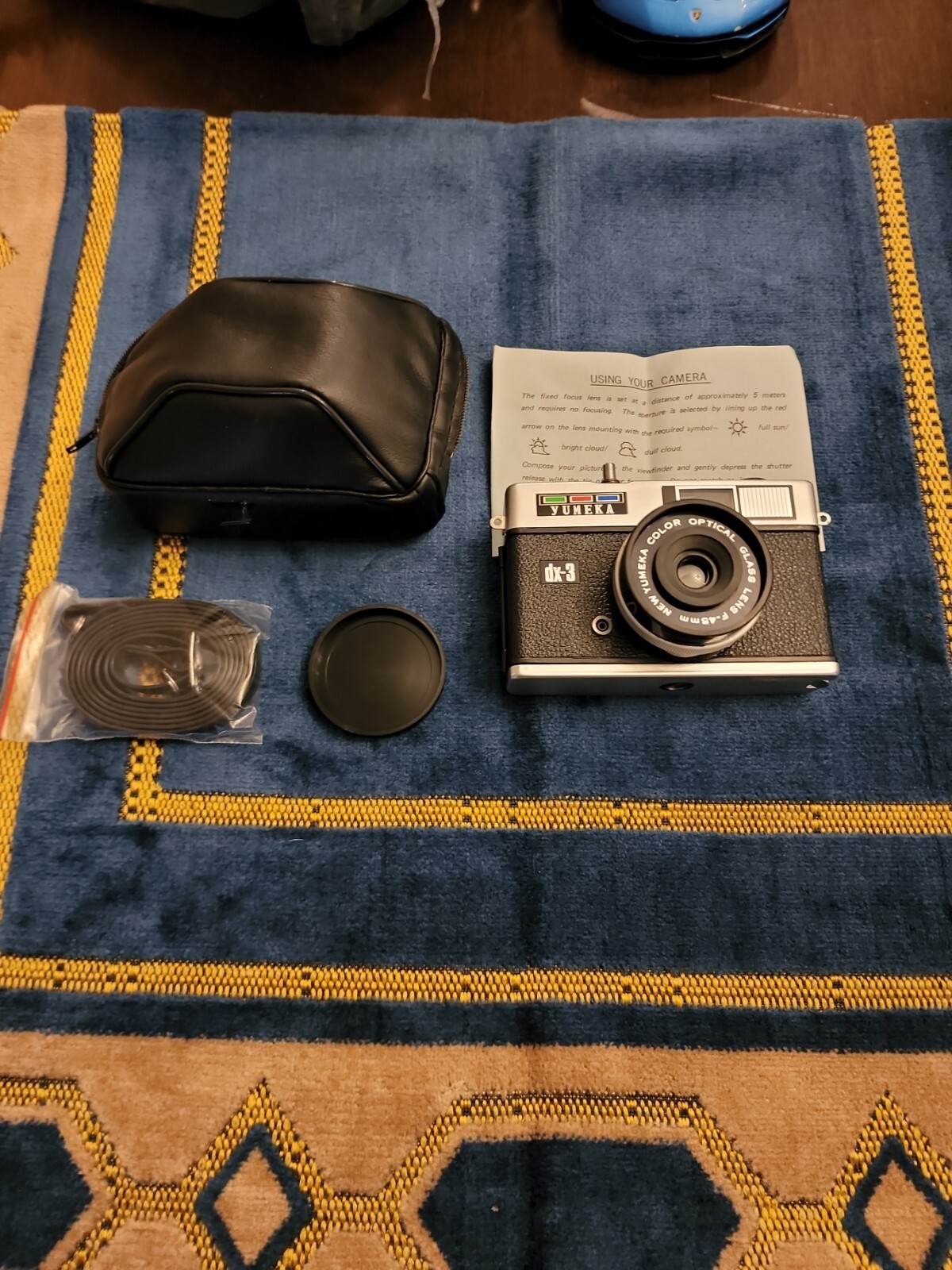 Vintage Yunon DX-3 F-45MM 35mm Camera with Case | eBay