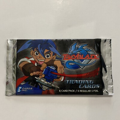 2003 Beyblade Trading Card Pack Cards Inc. Bey Blade New! | eBay