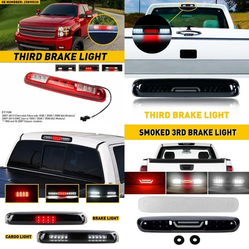 For 99-06 Chevy Silverado 1500 2500 3500 3rd Third Brake Cargo Light ...