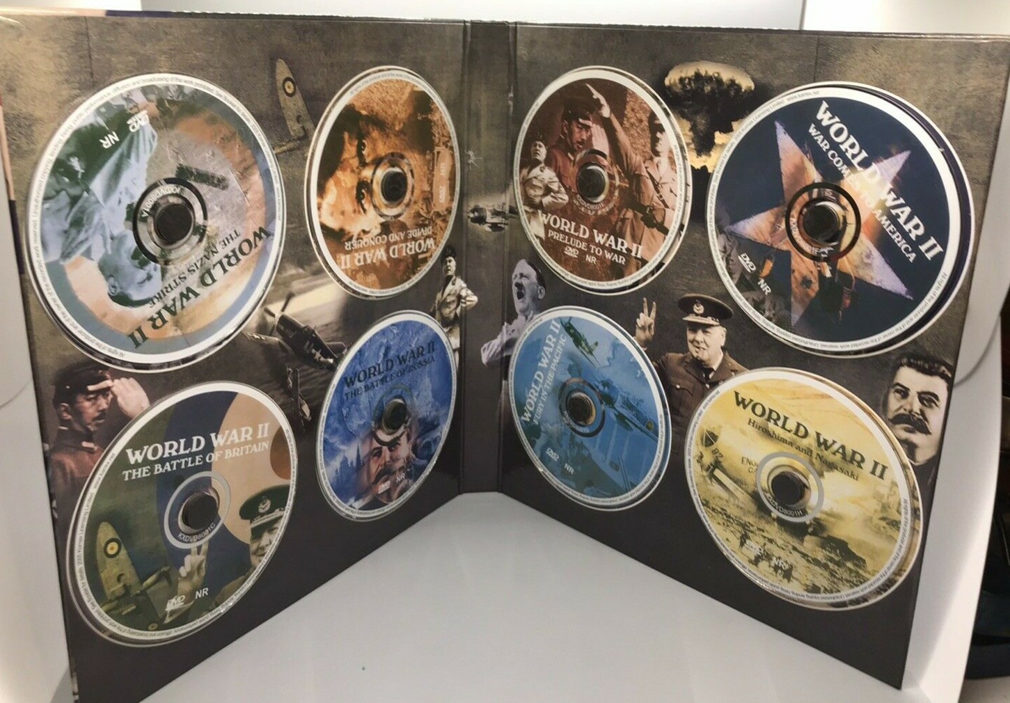 World War II - Collection (DVD, 2003, 8-Disc Set) Complete! Box Set | eBay