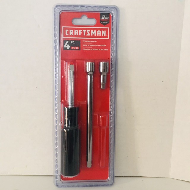 CRAFTSMAN 1/4" Extension Set But Missing One Extension (CMMT43394). for ...