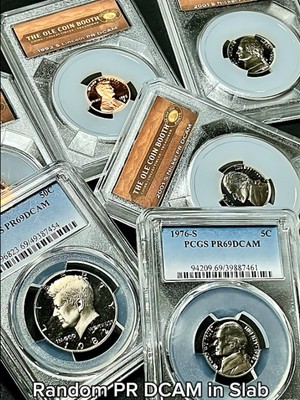 🔥 Estate Find U.S. Coin Collection - Random Proof Coin in Slab | eBay