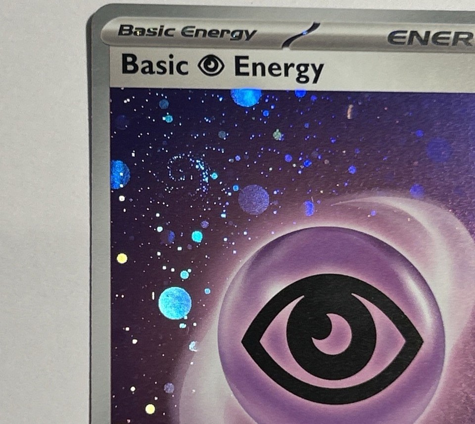 Basic Psychic Energy 005 HD Error Cosmos Holo SWIRL Pokemon 151 - M/NM ...