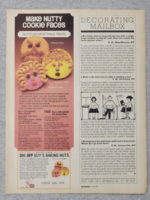 1983 Magazine Advertisement Page Guy's Baking Nuts Cookies Vintage ...