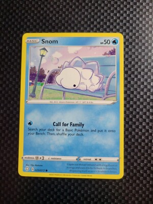 Pokémon TCG Snom Shining Fates 029/072 Regular Common Card NM 2021 | eBay