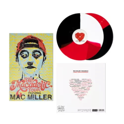 Mac Miller - Macadelic 10th Anniversary Deluxe 2LP (TRI-COLOR OR SILVER ...