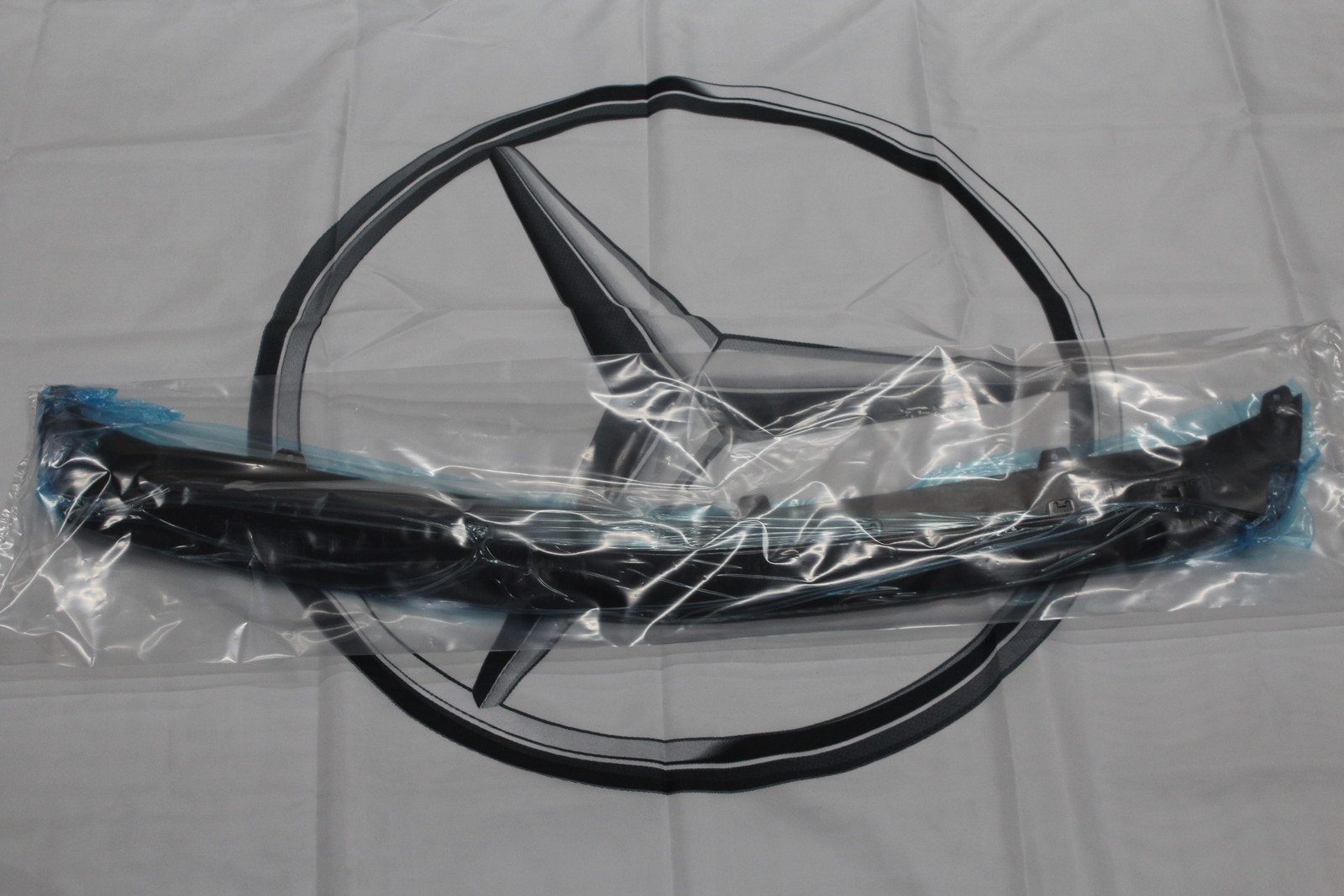 GENUINE Mercedes-Benz A-Class Front Bumper Gloss Black Lip Spoiler ...