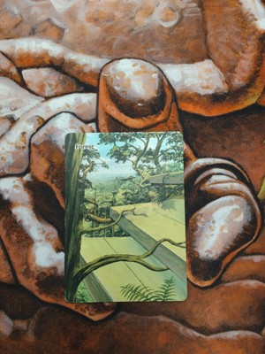 Magic the Gathering Forest #12 Hand Painted Unique Custom MTG Alter | eBay