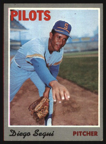 1970 Topps #2 Diego Segui EXMT/EXMT+ Pilots 602381 | eBay