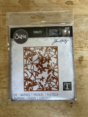 Sizzix Tim Holtz Leafy Twigs Thinlits Die Set 665436 New | eBay