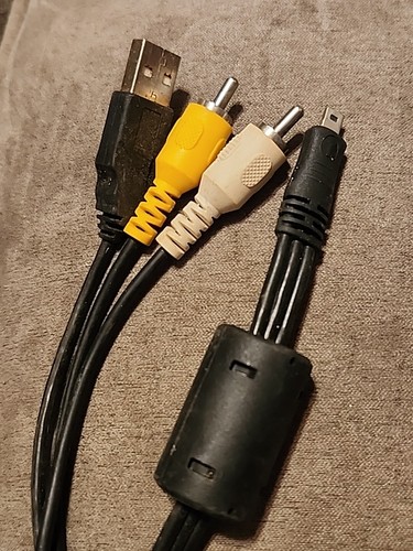 USB AV Cable Nikon UC-E6 Coolpix P100 L110 S3000 | eBay