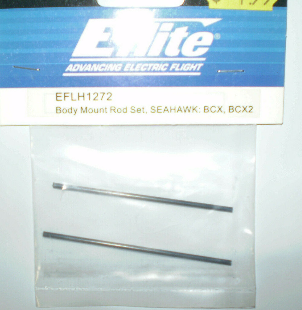 E-Flite EFLH1272 BODY MOUNT ROD SET SEAHAWK: BCX,BCX2 NEW | eBay