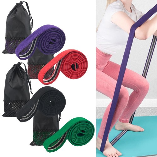Adjustable Yoga Stretching Bands for Improved Flexibility and Core ...