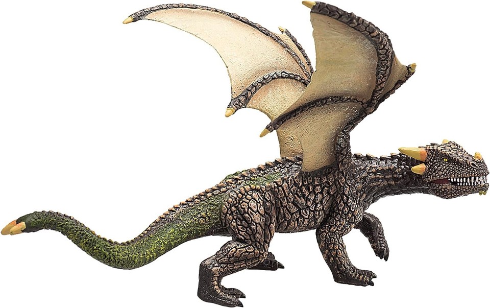 MOJO Earth Dragon Mythical Fantasy Monster Model Toy Figure ...