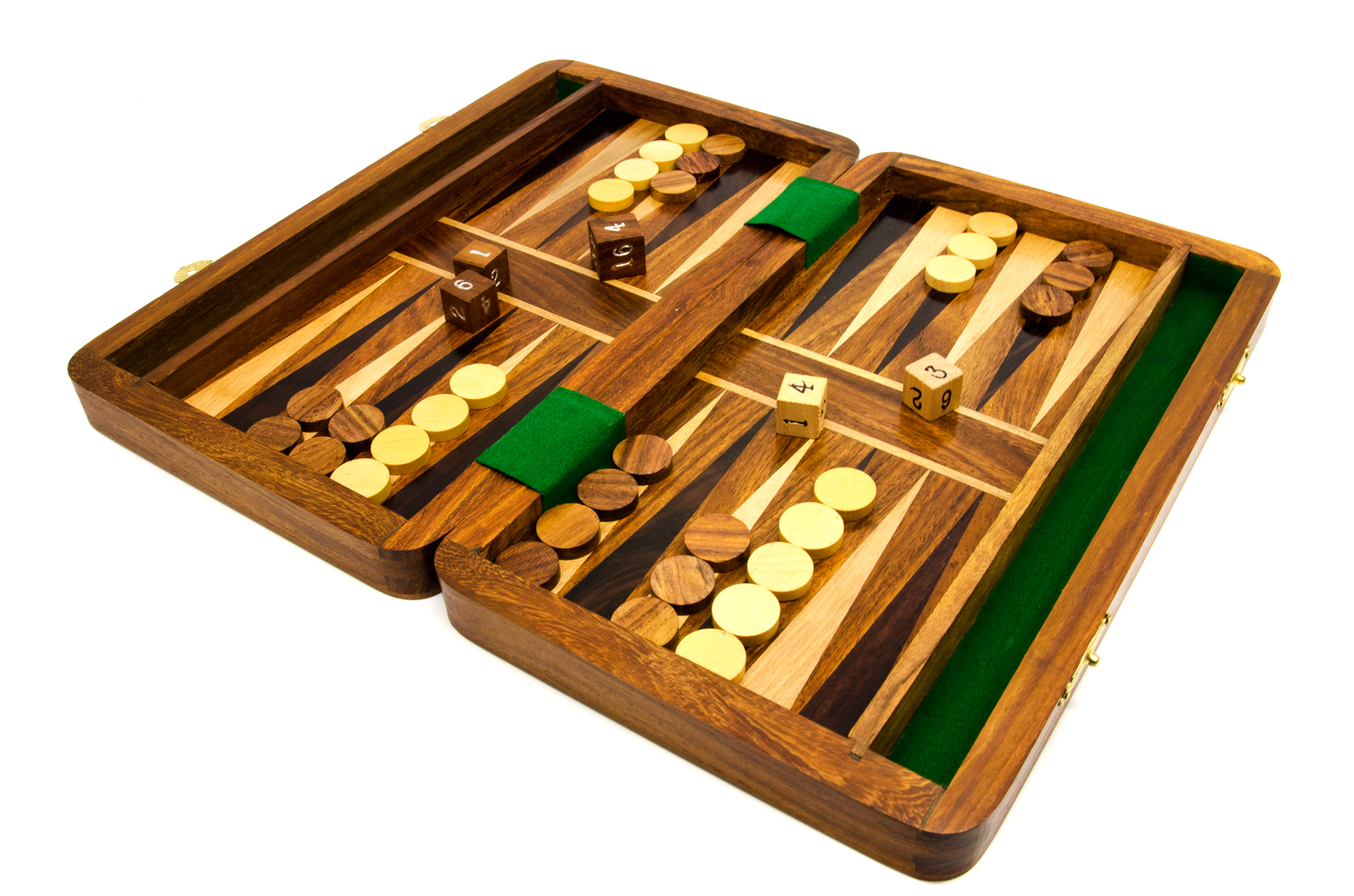 Personalised Backgammon Game Set in Stylish Rosewood Box Engraved Gift ...