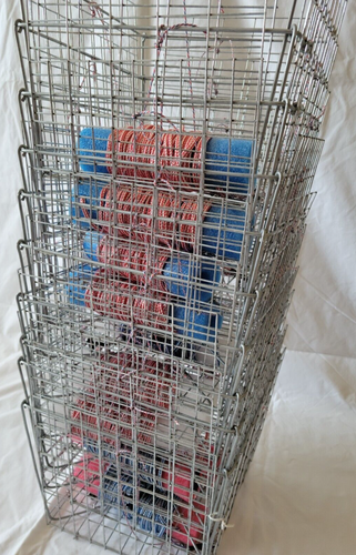 EZ-CRABBING Pack of 10 Topless/Open Panel Traps - Fully Rigged w/ 20ft pull rope | eBay