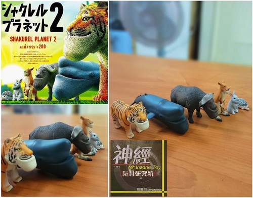 Takara Tomy Capsule Toy Panda's Ana Shakurel Planet Part2 Grassland ...