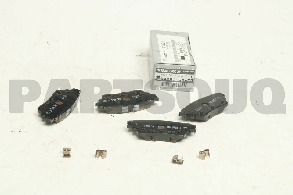 D40606CA2B Genuine Nissan PAD KIT DISC BRAKE,REAR D4060-6CA2B | eBay