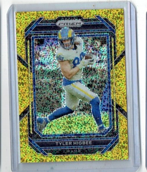 Tyler Higbee 2022 Panini Prizm Gols Sparkle Card SSP /24 | eBay