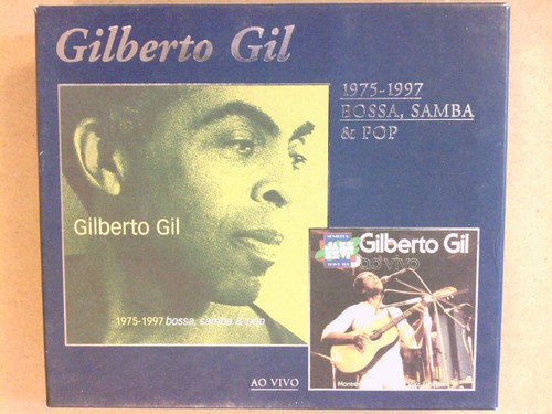 RARE COFFRET 2 CD / GILBERTO GIL / 1975-1997 BOSSA, SAMBA ET POP + AO ...