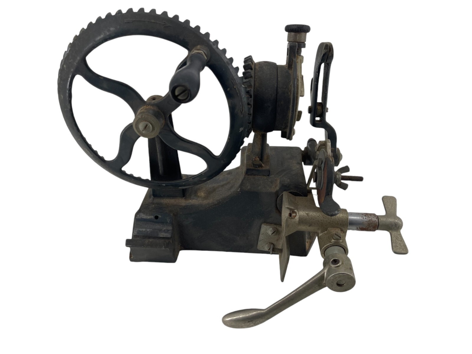 Vtg Antique Hand Cranked Star Co Window Shade Machine Model H Blinds ...