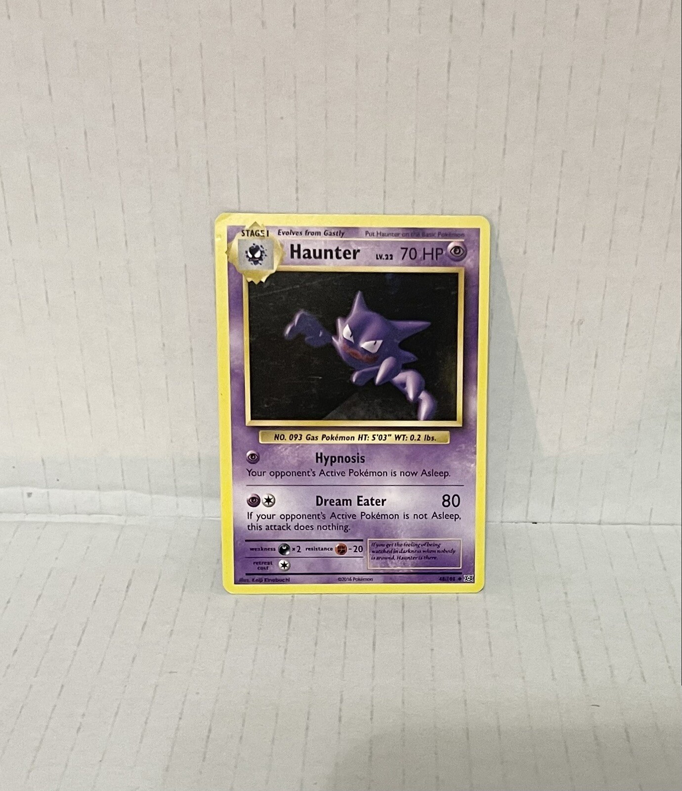 HAUNTER 48/108 Pokemon Card | eBay