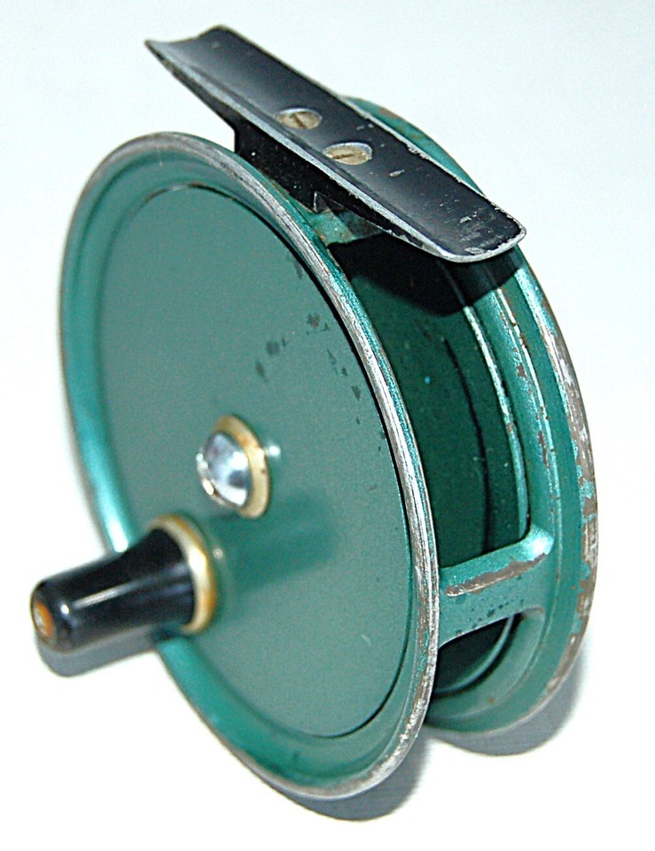 J. W. Young Green 'CONDEX' 3.25" fly fishing reel. (1089) | eBay