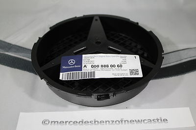 Genuine Mercedes-Benz Radiator Grille Star Badge Base Plate A0008880060 ...