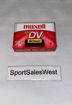 Maxwell Mini DV Digital Video Cassette 60 or 90 Min New & Factory ...