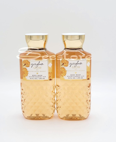 Bath & Body Works Gingham Glow Body Wash Shower Gel 10 fl oz Set of 2 ...