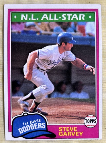 1981 Topps Steve Garvey All-Star #530 Dodgers HOF Mid-Grade O/C ...